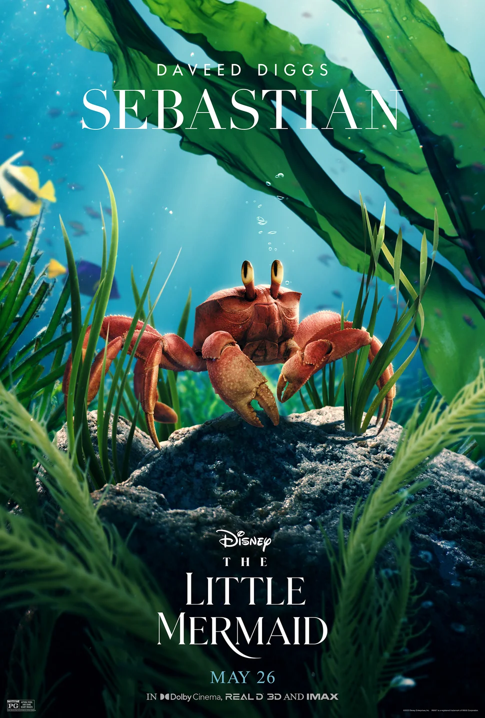 "Under the Sea" Song Clip Released From Live-Action "The Little Mermaid"