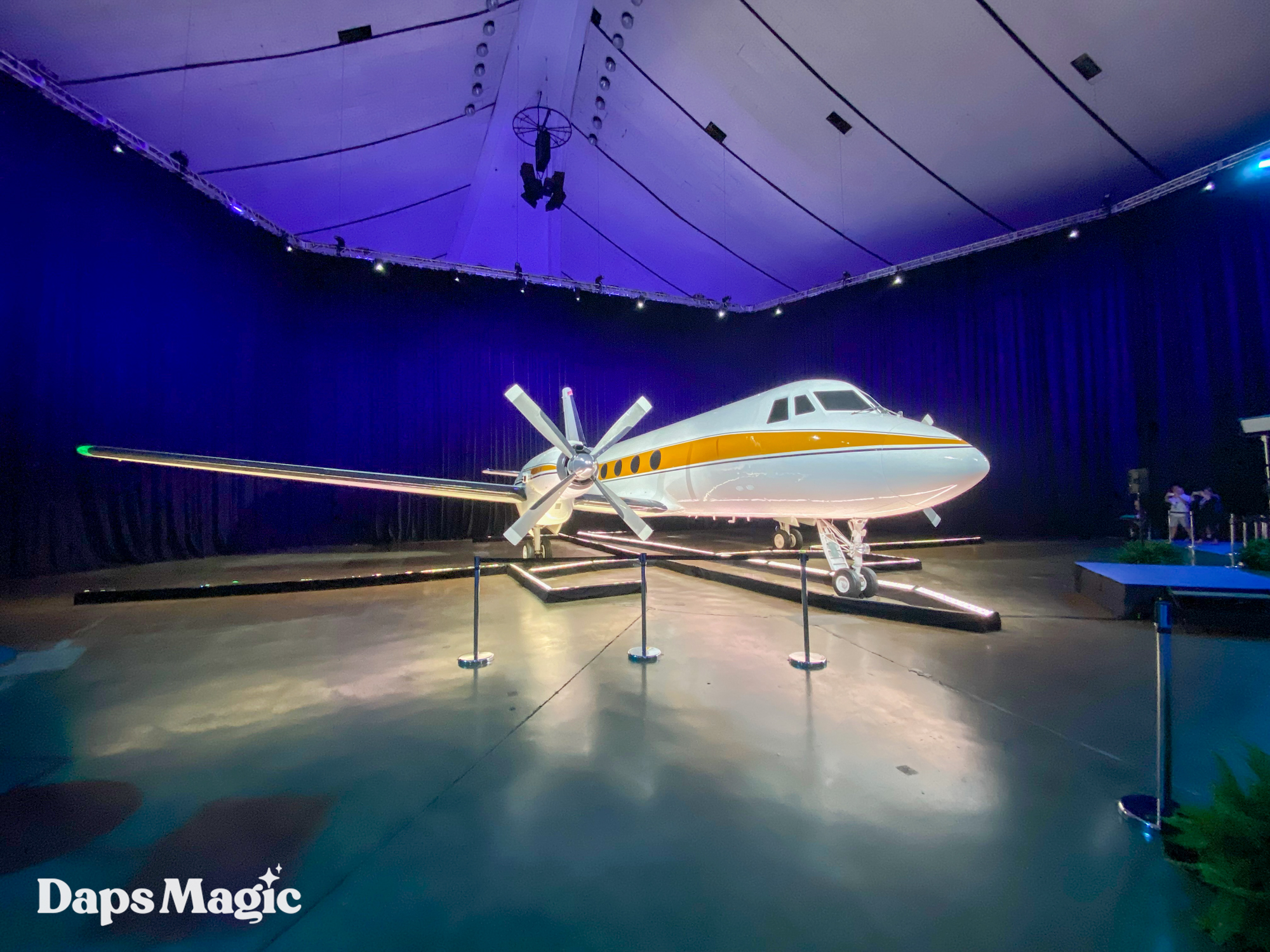 Mickey Mouse One: Walt’s Plane Arrives at D23 Expo ~ Daps Magic
