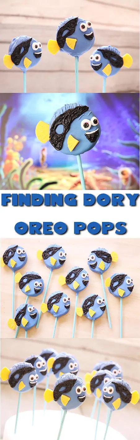 Finding Dory Oreo Pops