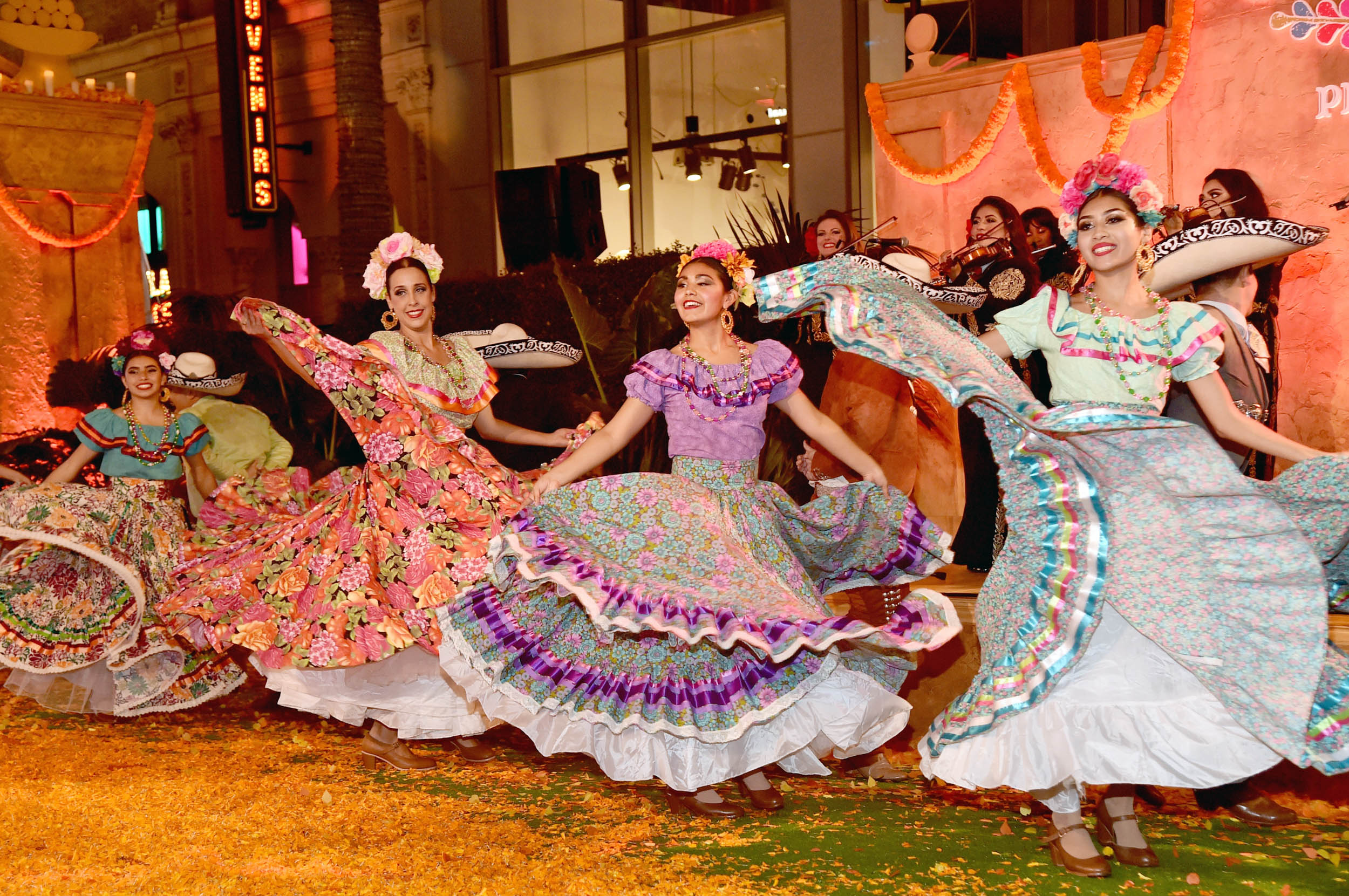 Hollywood Lays Out a Marigold Carpet for Disney-Pixar Coco Premiere