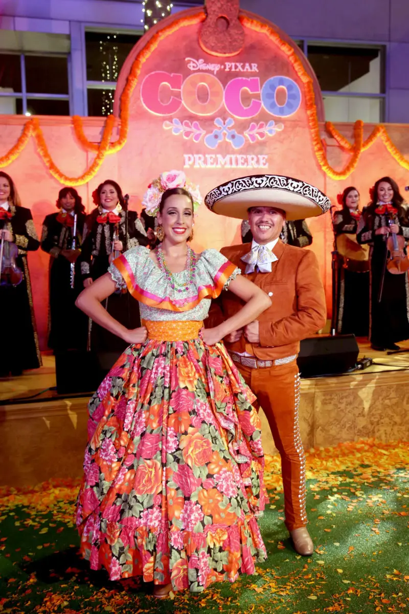 Hollywood Lays Out a Marigold Carpet for Disney-Pixar Coco Premiere