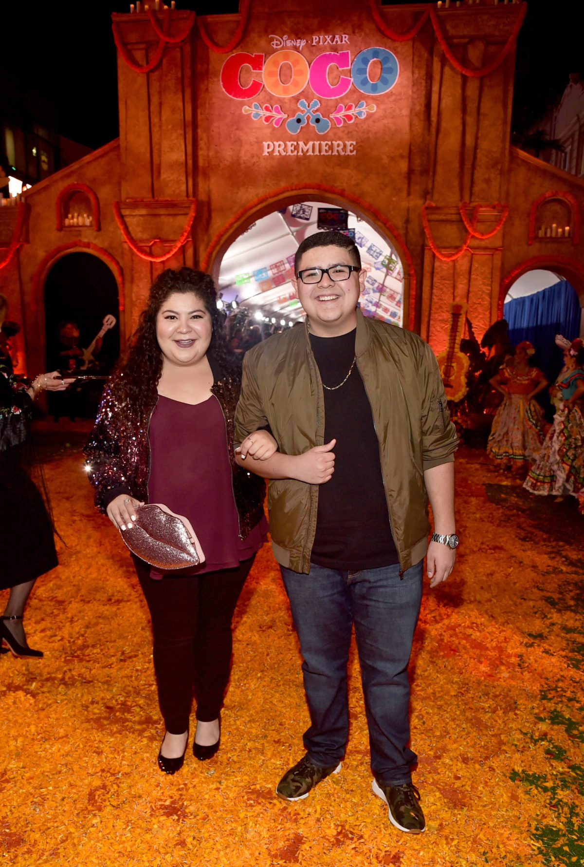 Hollywood Lays Out a Marigold Carpet for Disney-Pixar Coco Premiere
