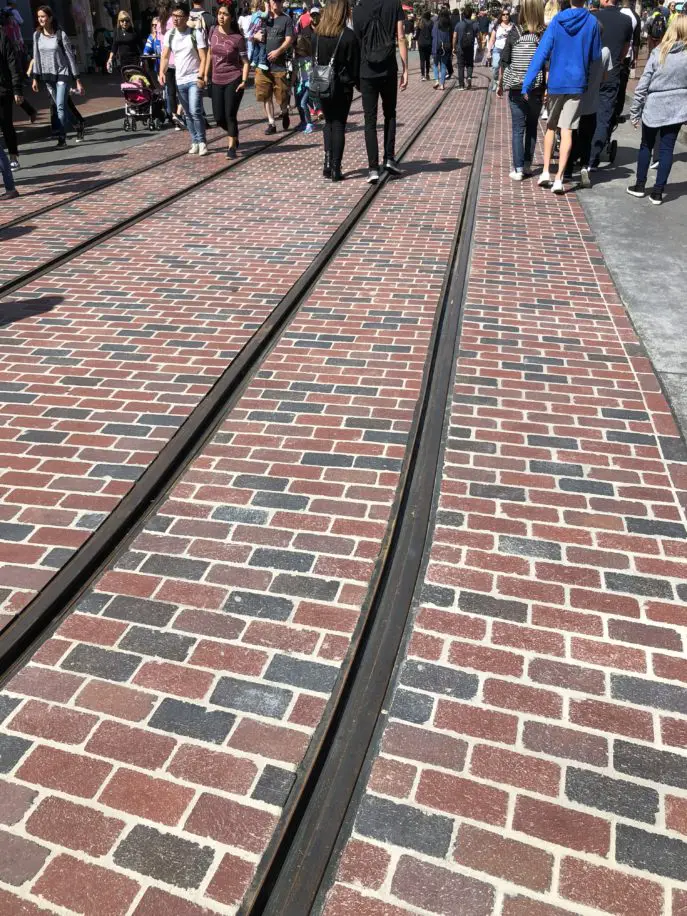 Walls Come Down on Main Street, USA at Disneyland Unveiling New Tracks ...