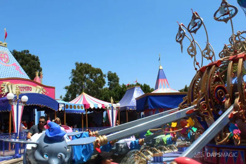 Dumbo Reopens at Disneyland Resort with New Queue!