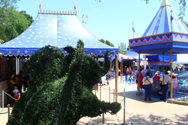 Dumbo Reopens at Disneyland Resort with New Queue!