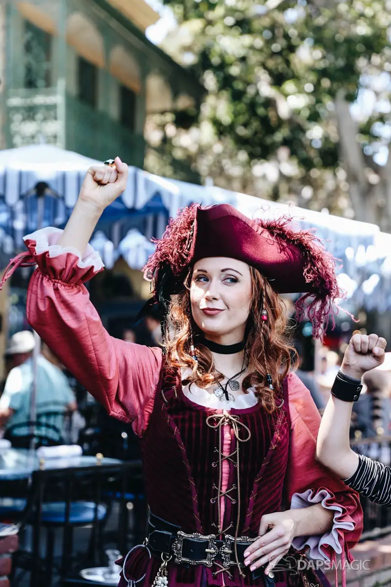 Redd the Pirate Sails into New Orleans Square in Search of Captain Jack ...