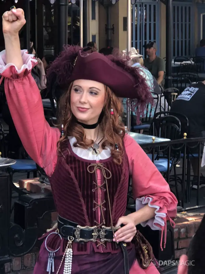 Redd the Pirate Sails into New Orleans Square in Search of Captain Jack ...