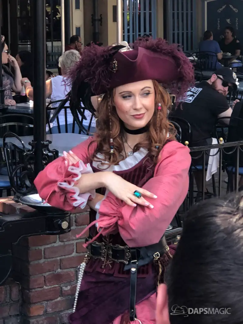 Redd the Pirate Sails into New Orleans Square in Search of Captain Jack ...