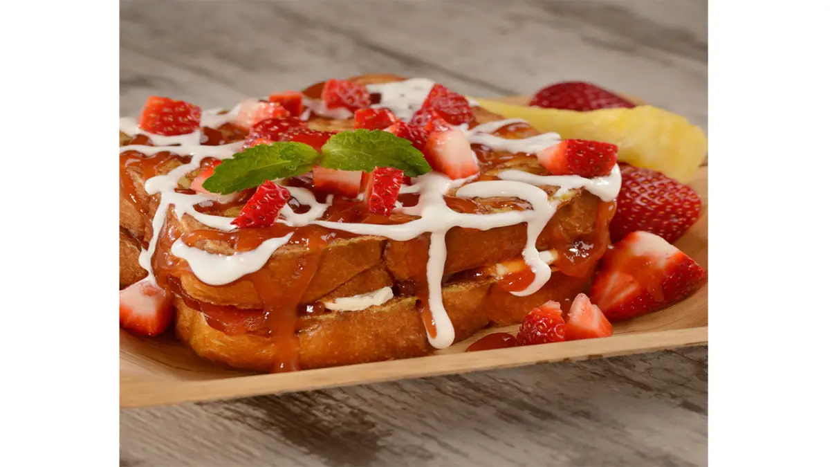 Geek Eats Disney Recipe: Cream Cheese and Guava-stuffed French Toast