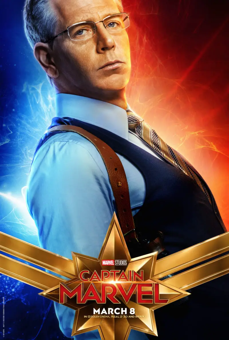Check Out New Captain Marvel Character Posters Ahead of Arriving in ...