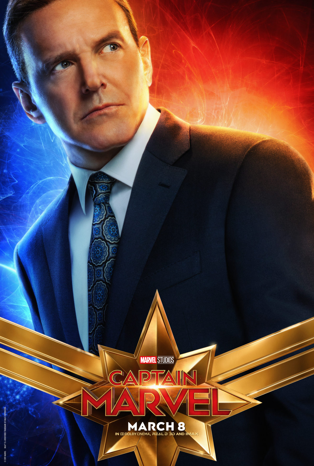 Check Out New Captain Marvel Character Posters Ahead of Arriving in ...