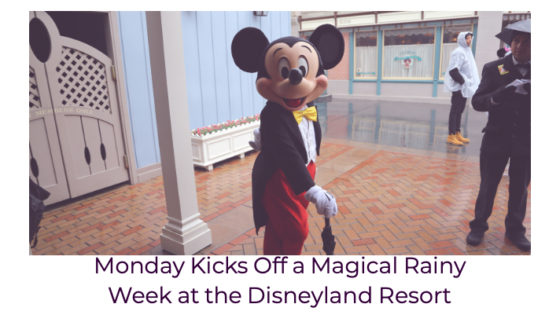Monday Kicks Off a Magical Rainy Week at the Disneyland Resort