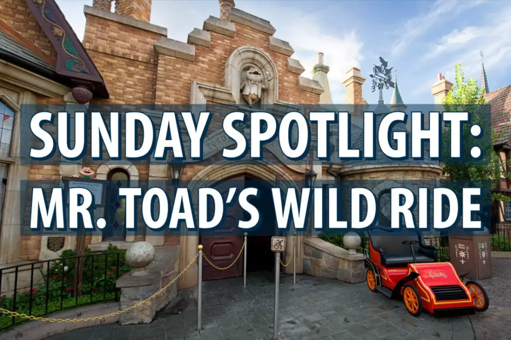 Sunday Spotlight: Mr. Toad's Wild Ride
