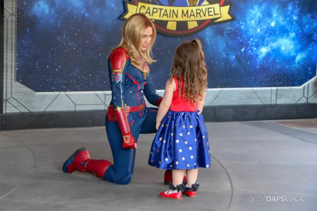 Go Higher, Further, Faster as Captain Marvel Now Meets Guests in Disney ...