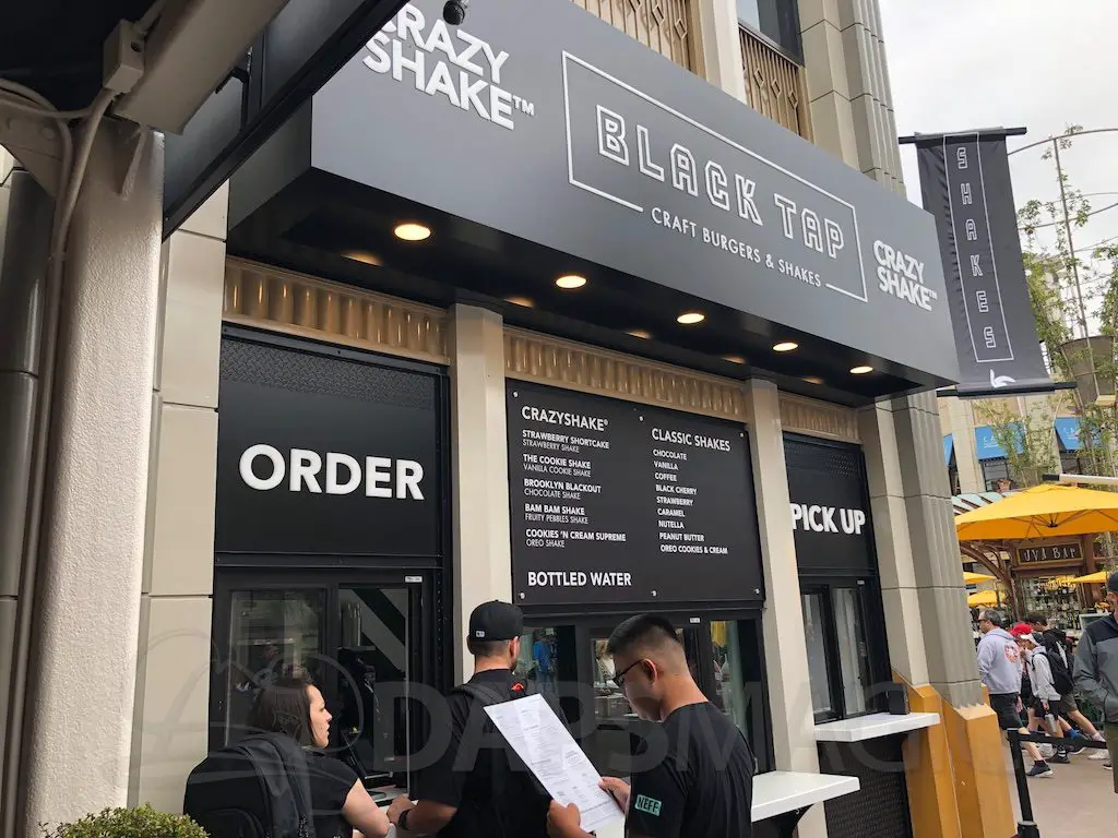 First Impressions of the New Black Tap at Downtown Disney