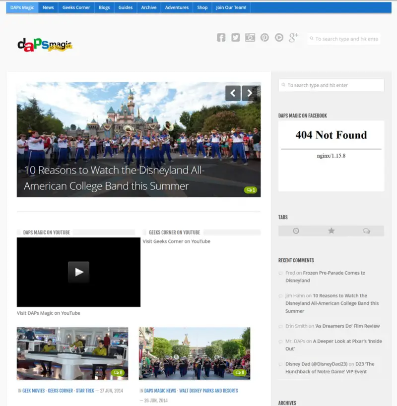 DAPS MAGIC Celebrates and Remembers 15 Years of Sharing the Magic!