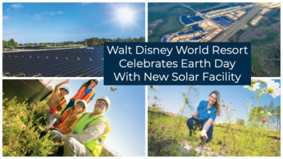 Walt Disney World Resort Celebrates Earth Day With Massive New Solar ...