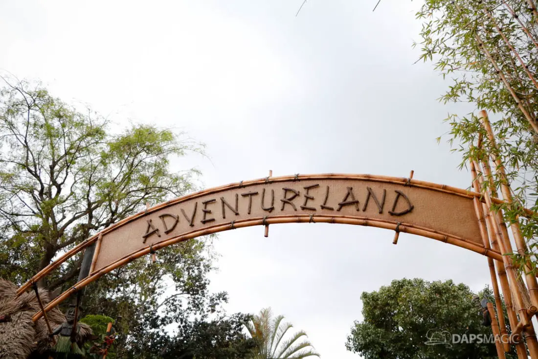 New Adventureland Sign Arrives at Disneyland