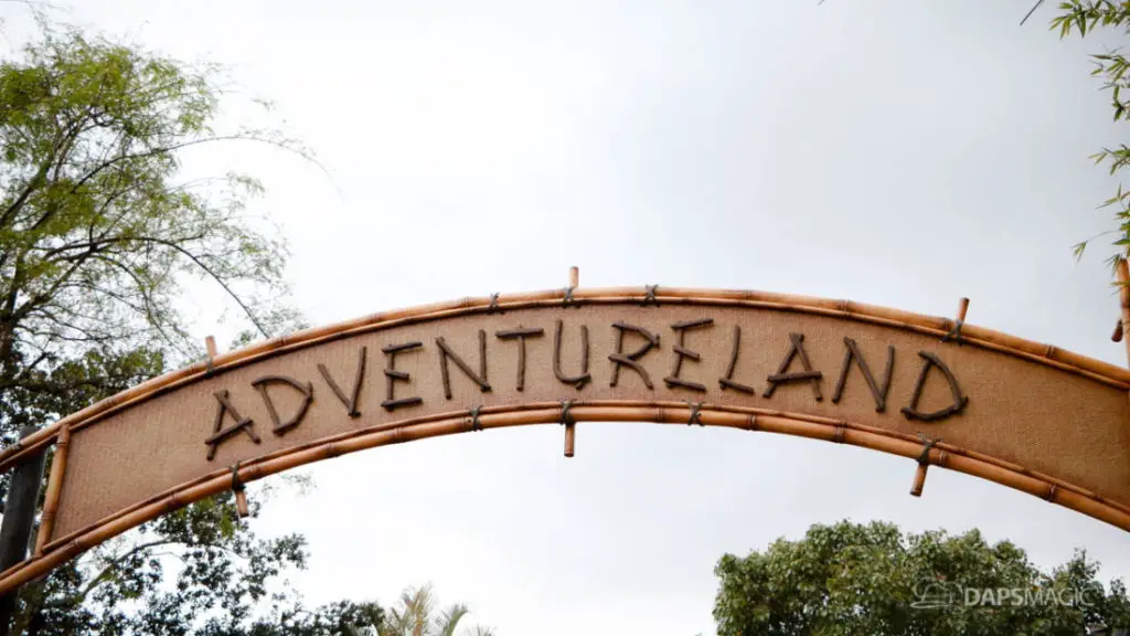 New Adventureland Sign Arrives at Disneyland
