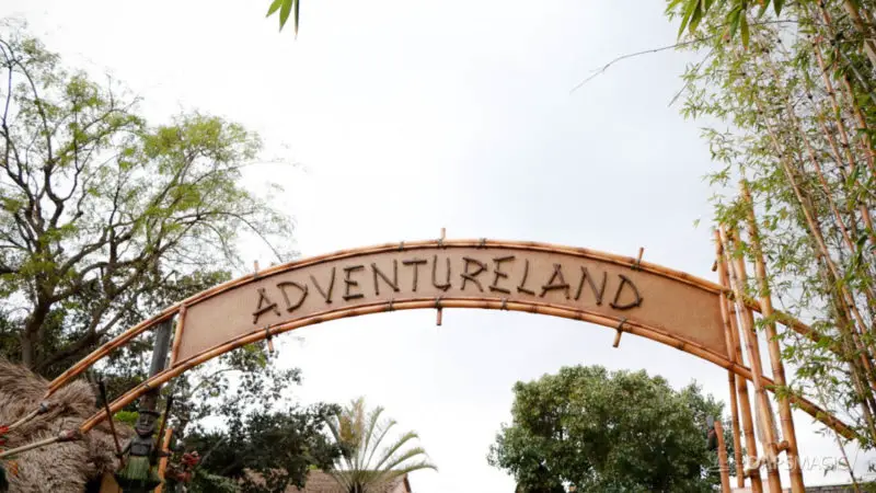 New Adventureland Sign Arrives at Disneyland