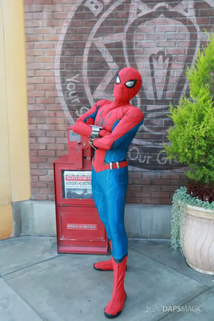 Spider-Man Debuts New Suit at Disney California Adventure