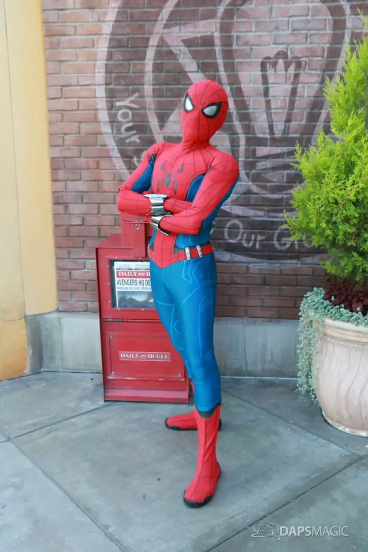 Spider-Man Debuts New Suit at Disney California Adventure