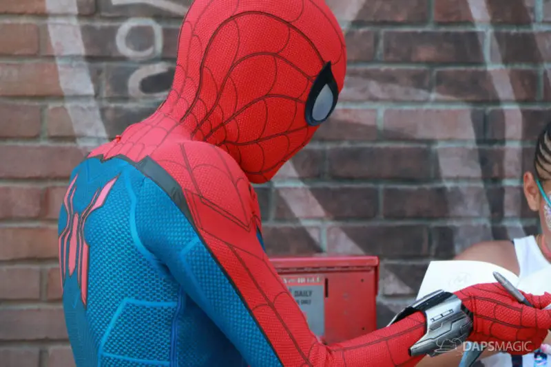 Spider-Man Debuts New Suit at Disney California Adventure