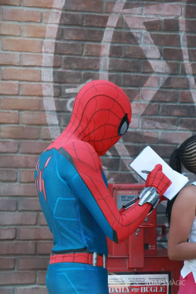 Spider-Man Debuts New Suit at Disney California Adventure