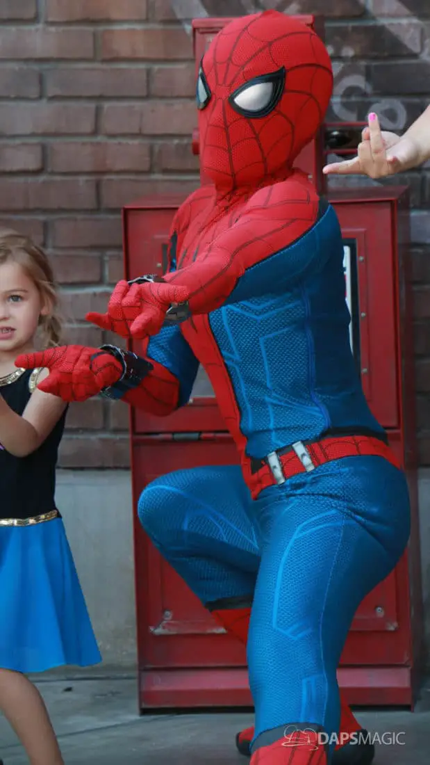 Spider-Man Debuts New Suit at Disney California Adventure