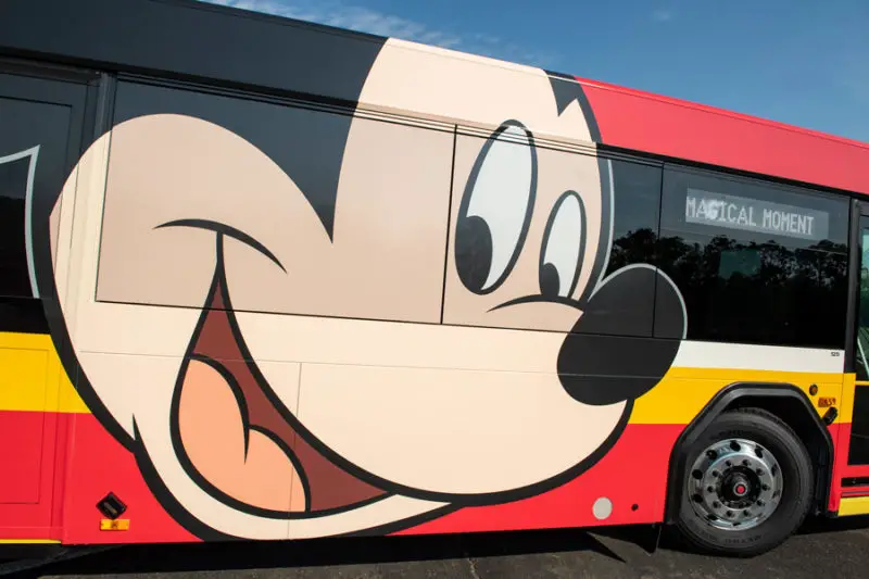 Six New Bus Designs Arriving at Walt Disney World