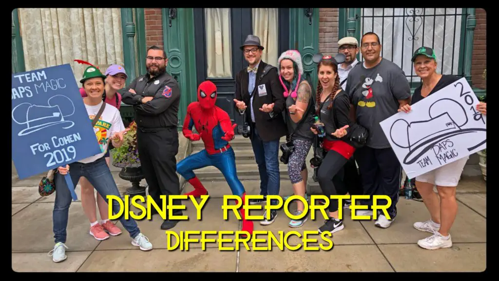 Differences - DISNEY Reporter