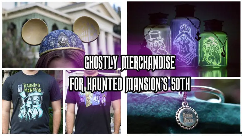 Details and Merchandise Materialize For Haunted Mansion's 50th Anniversary