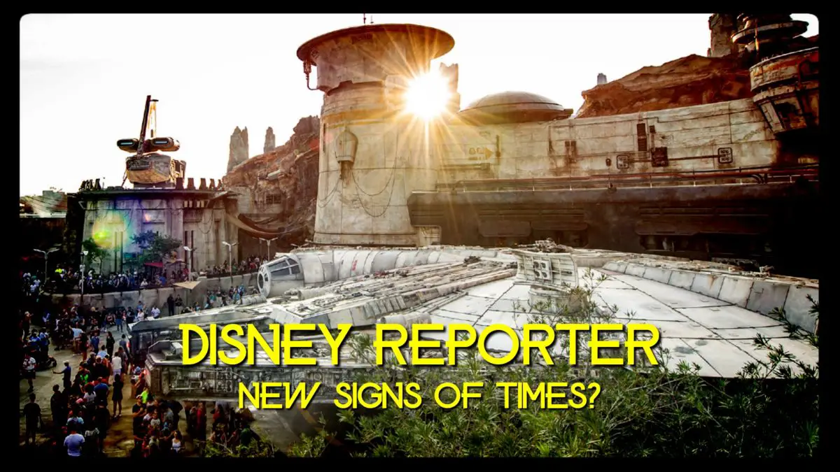 New Signs of the Times? - DISNEY Reporter