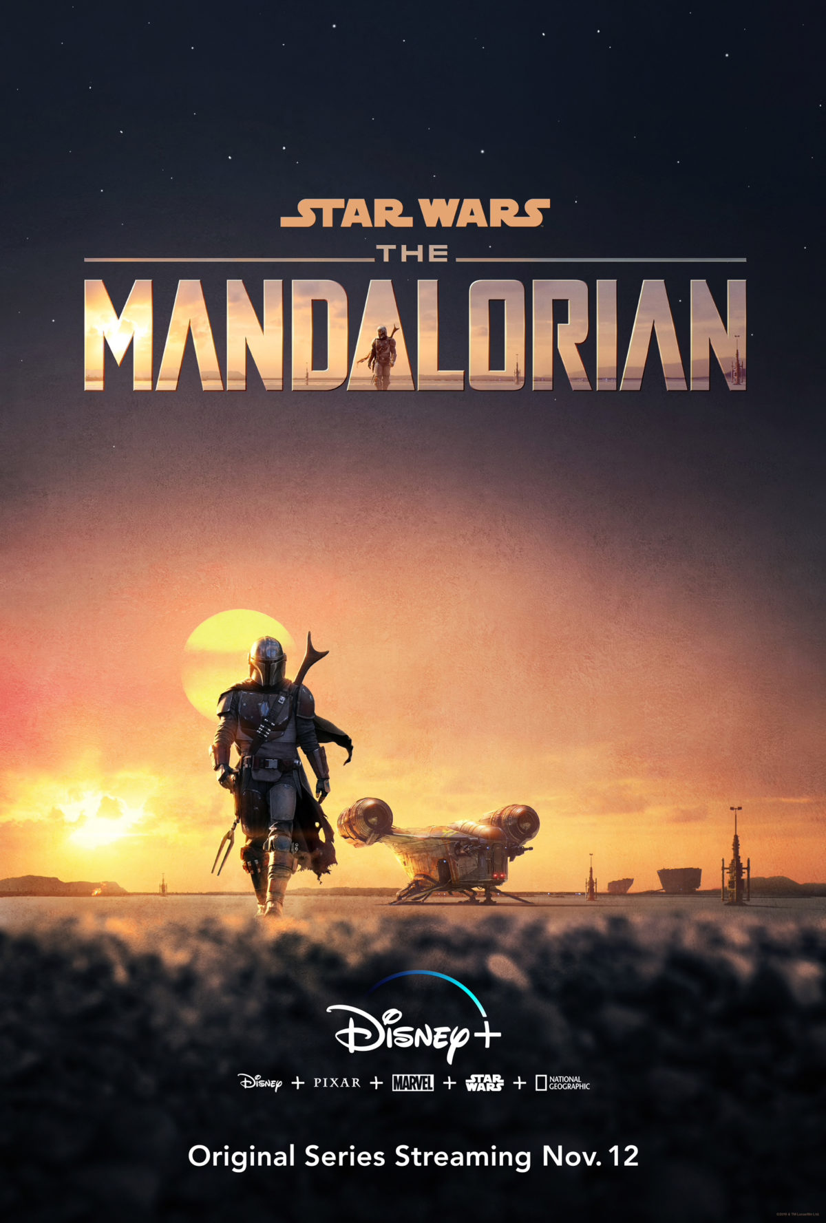 New Trailer and Posters for The Mandalorian Released
