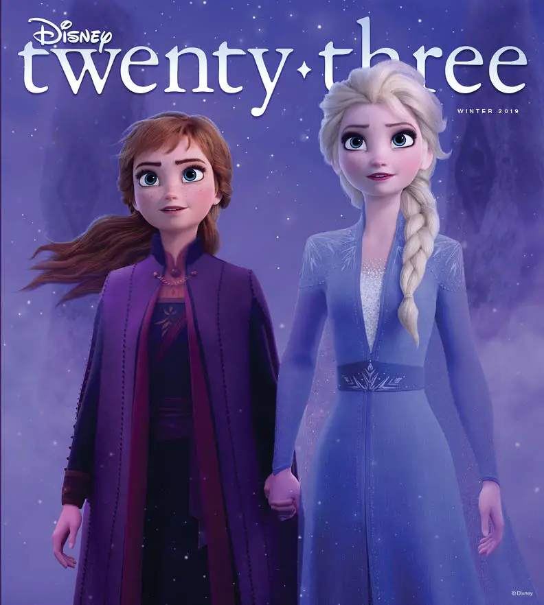 Disney Twenty-Three Winter Edition Features Exclusive Look at Frozen 2 ...