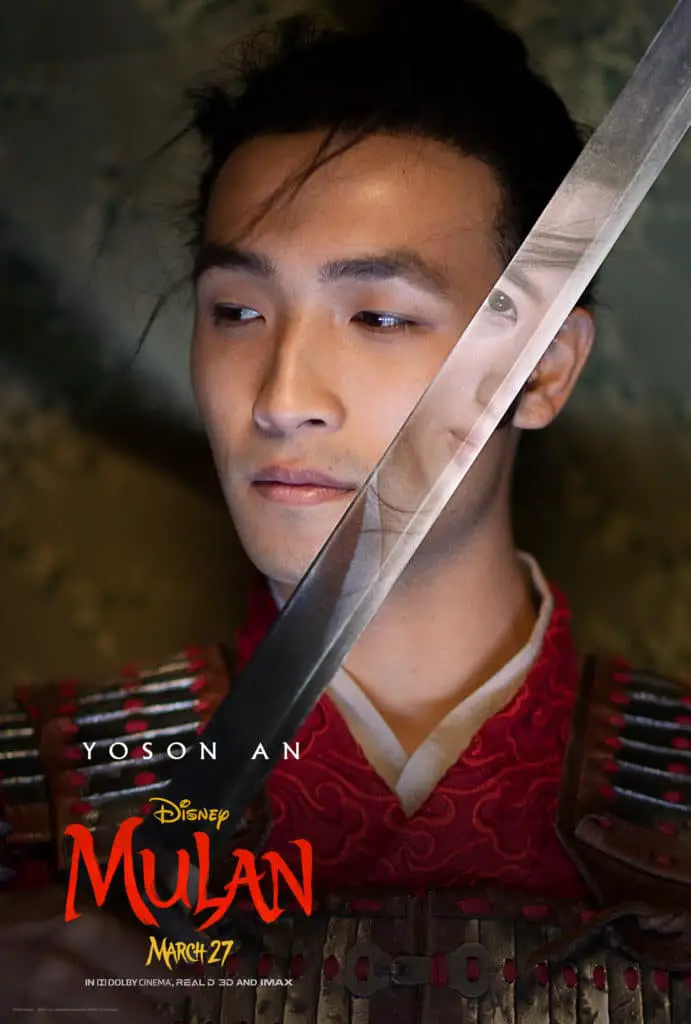 Character Posters for Disney's Live-Action Mulan Released