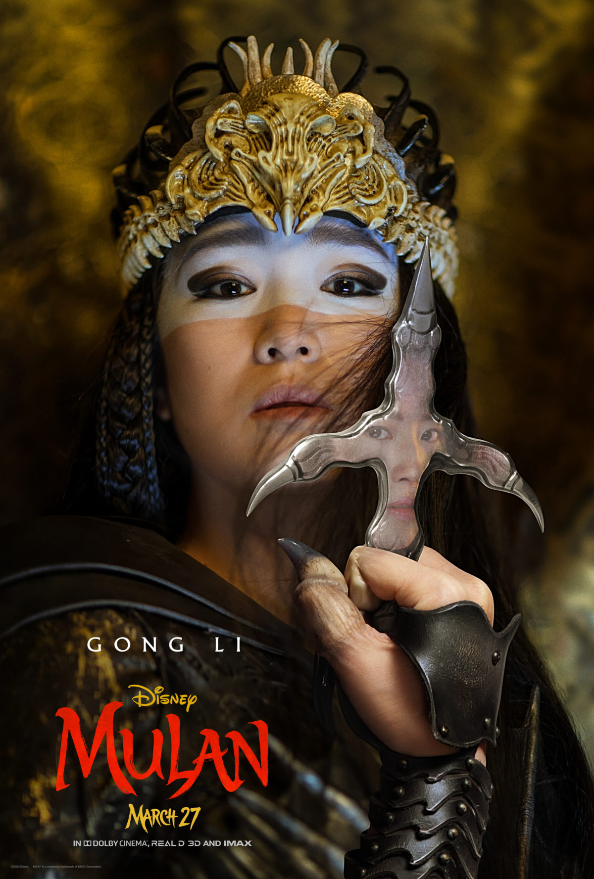Character Posters for Disney's Live-Action Mulan Released