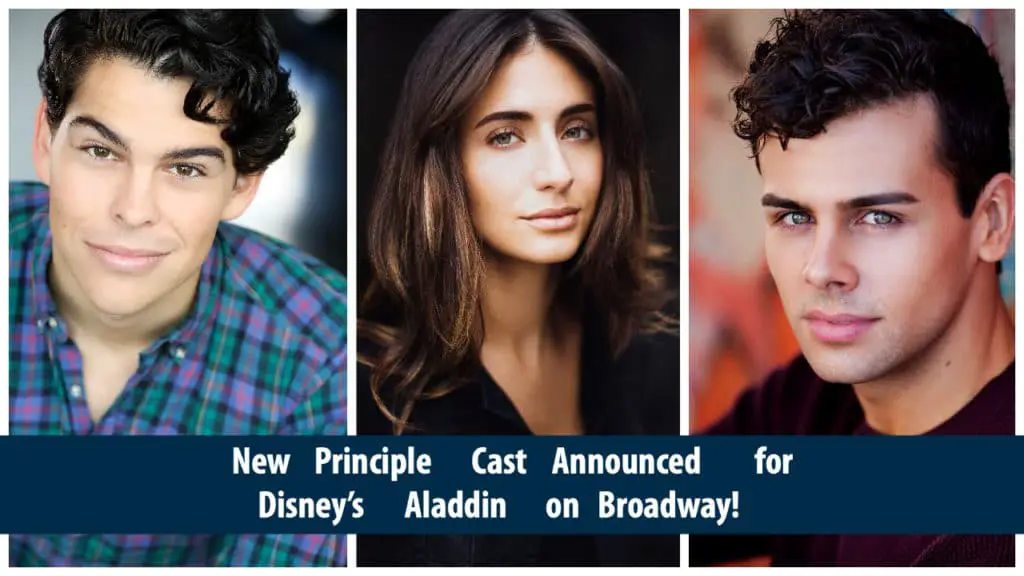 New Principle Cast Announced for Disney's Aladdin on Broadway!