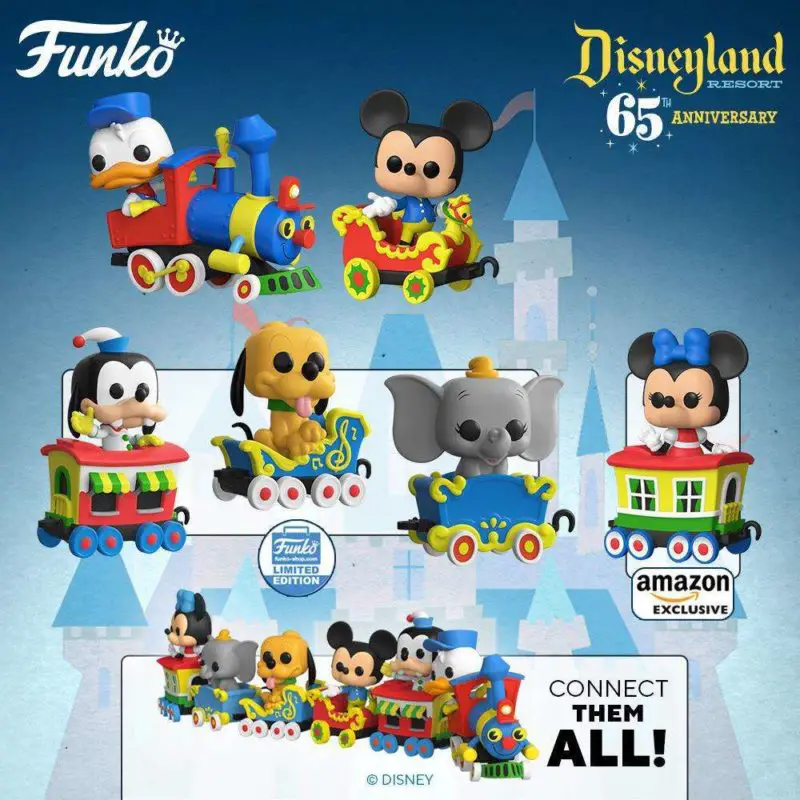 Disneyland 65th Anniversary Funko Pop Figures Revealed