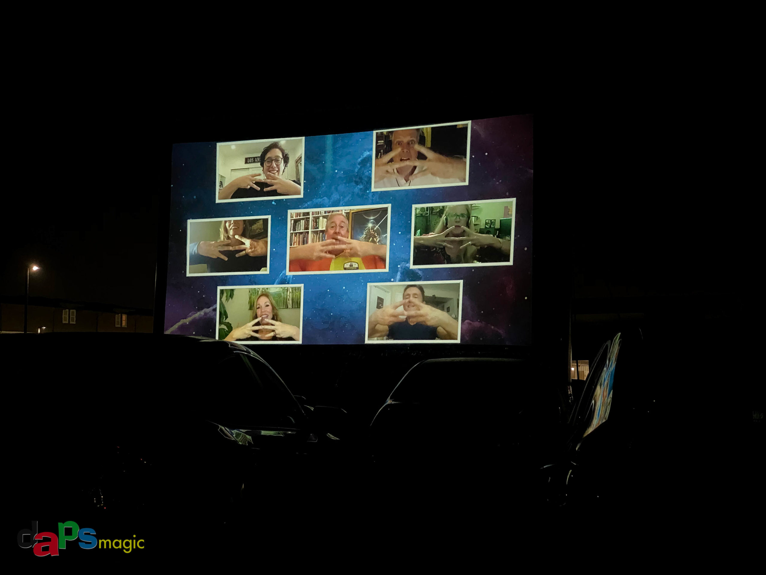 The World Premiere Drive-In Screening of Live From the Space Stage: A ...