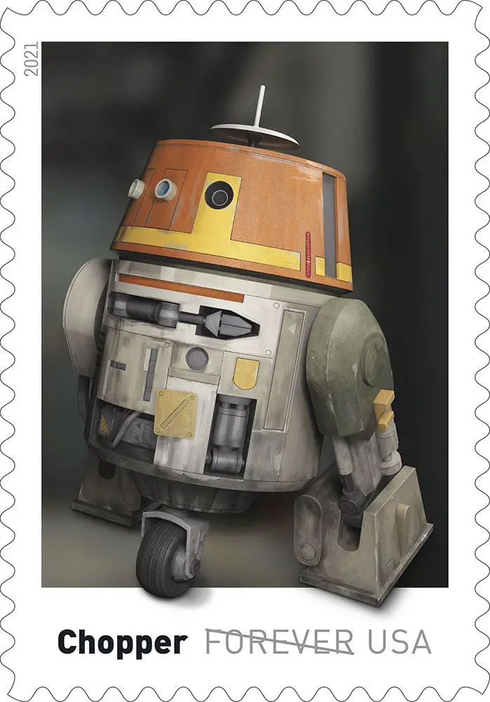 U.S. Postal Service Announces Star Wars Droids Stamps