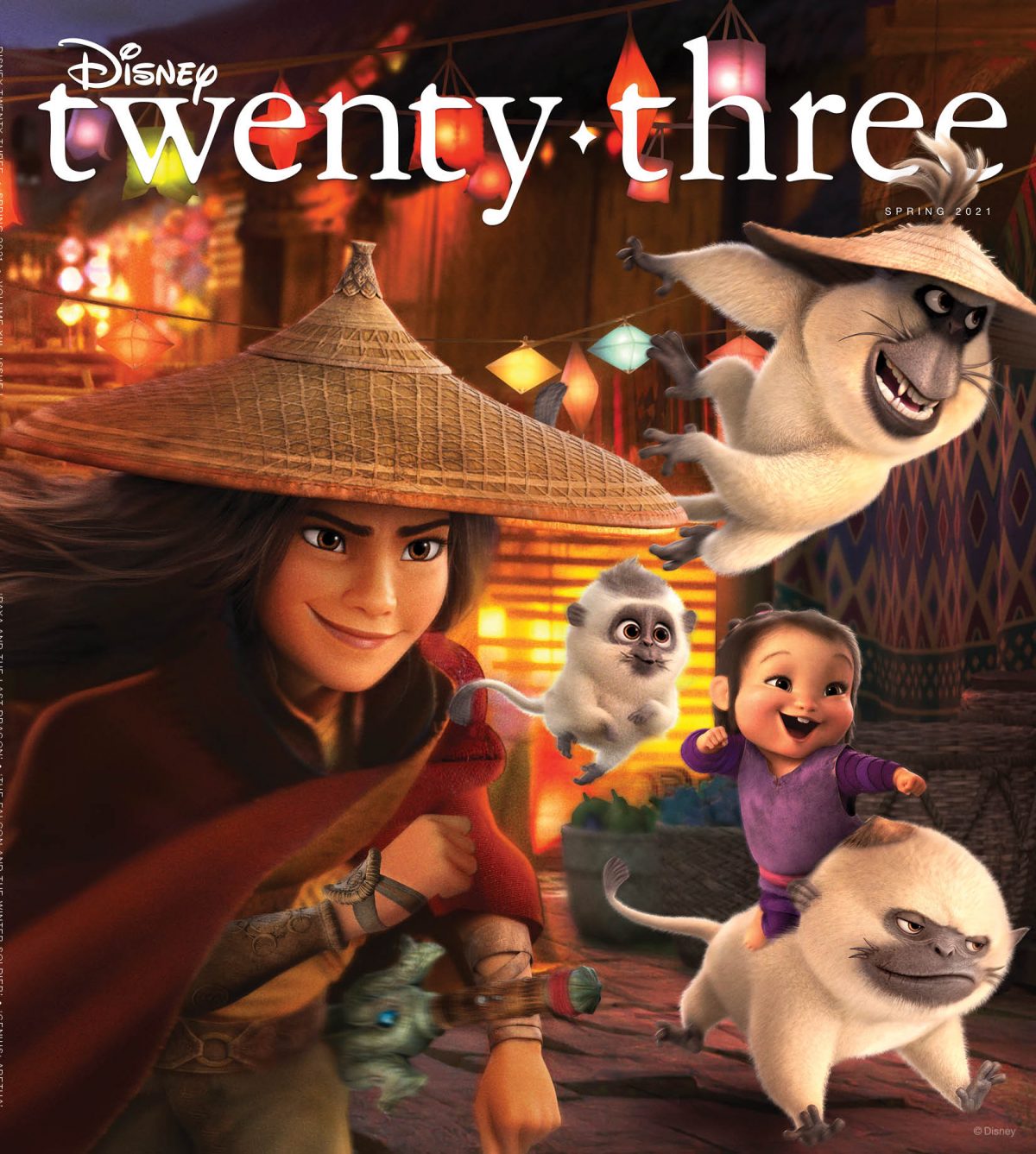 Disney twenty-three Features Raya and the Last Dragon in New Issue!