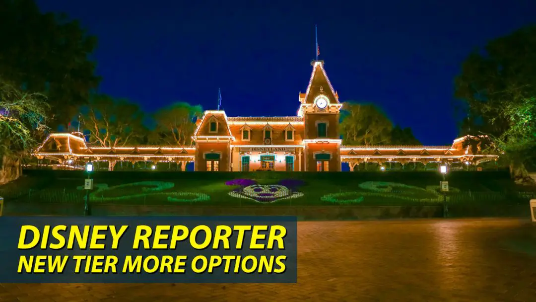 New Tier More Options - DISNEY Reporter