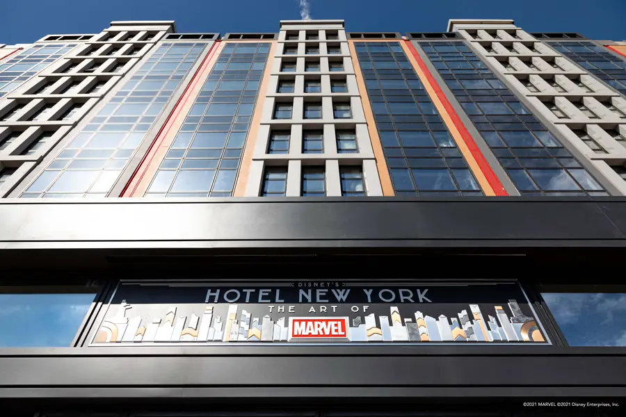 Disney’s Hotel New York – The Art of Marvel Opening on June 21, 2021!
