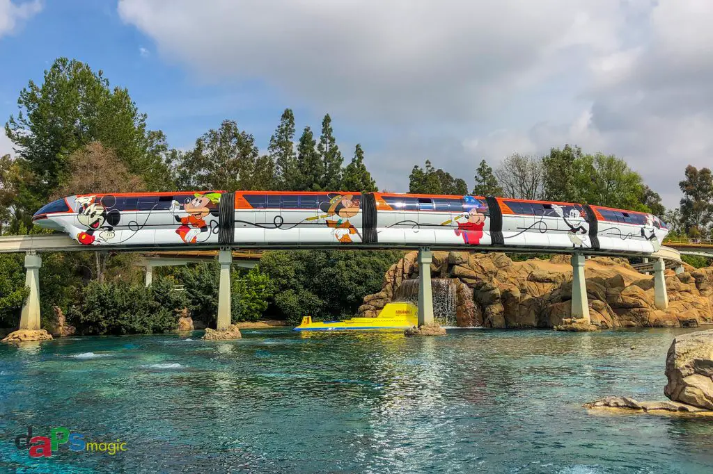 Monorails Return to Again Take Guests on Disneyland's Highway in the Sky!