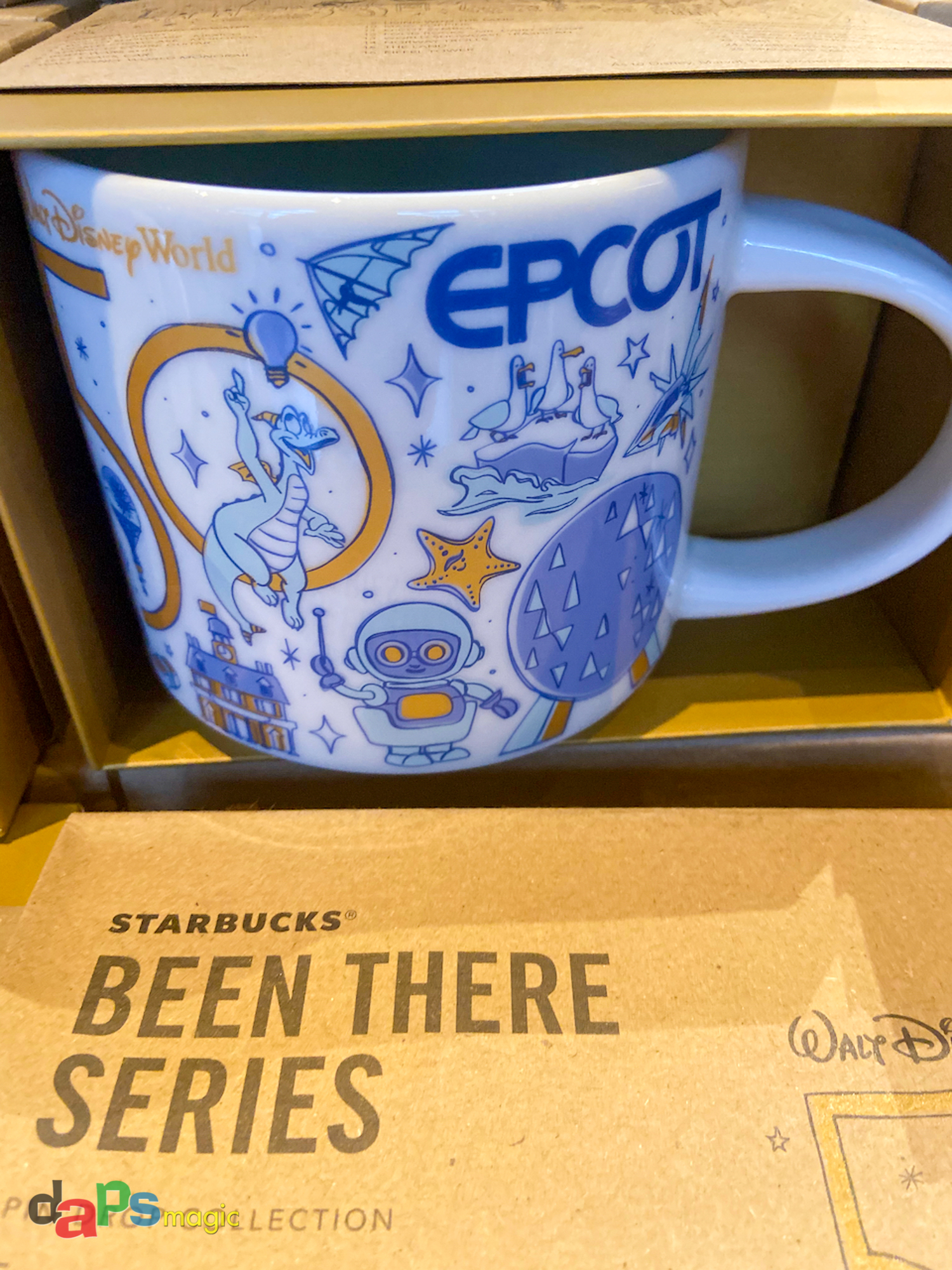 New EPCOT Starbucks "Been There" Walt Disney World 50th Anniversary ...