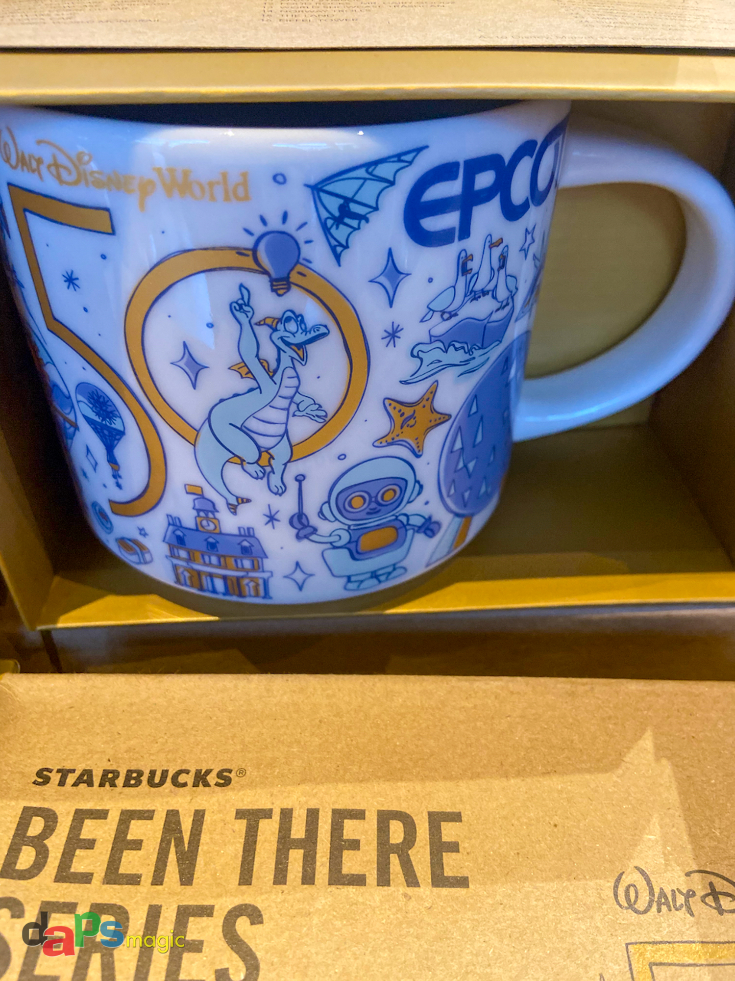 New EPCOT Starbucks "Been There" Walt Disney World 50th Anniversary ...