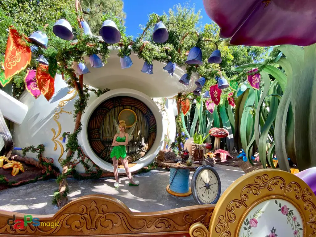 Tinker Bell Returns to Updated Pixie Hollow at Disneyland