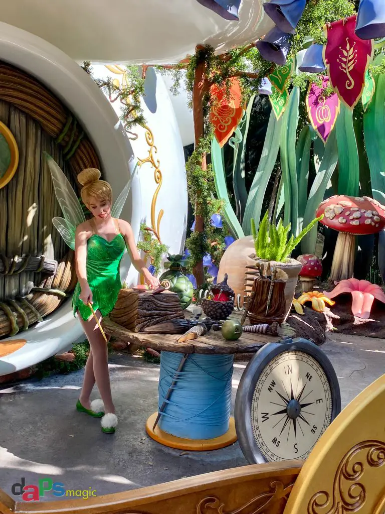 Tinker Bell Returns to Updated Pixie Hollow at Disneyland