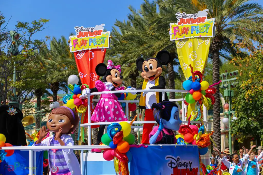 Disney Junior Fun Fest Kicks off With Party Parade at Disney California ...